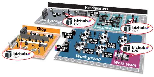 bizhub C25
