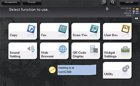 bizhub C368/C308/C258